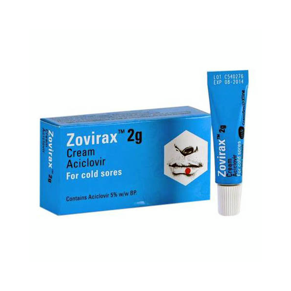 ZOVIRAX Aciclovir 50mg / g (5% w/w) Cream 2g price in the Philippines ...